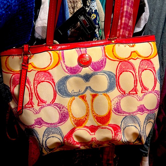 Bags | New Semi Used Super Cute Coach | Poshmark